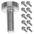 BESTYASH 100-Pack Stainless Steel Cage Screws for Server Cabinets and ...