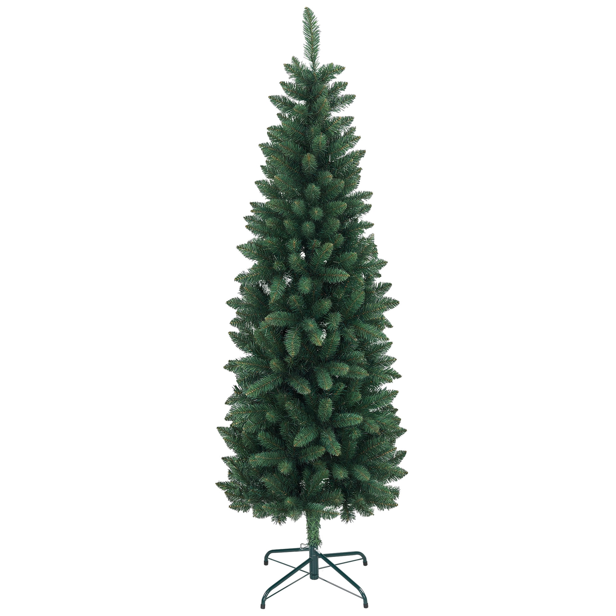 Click here for Homcom 6ft Tall Pencil Artificial Christmas Tree W... prices