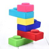 Rubbabu Rubbablox Basix Natural Rubber Foam Blocks for Building Set ...