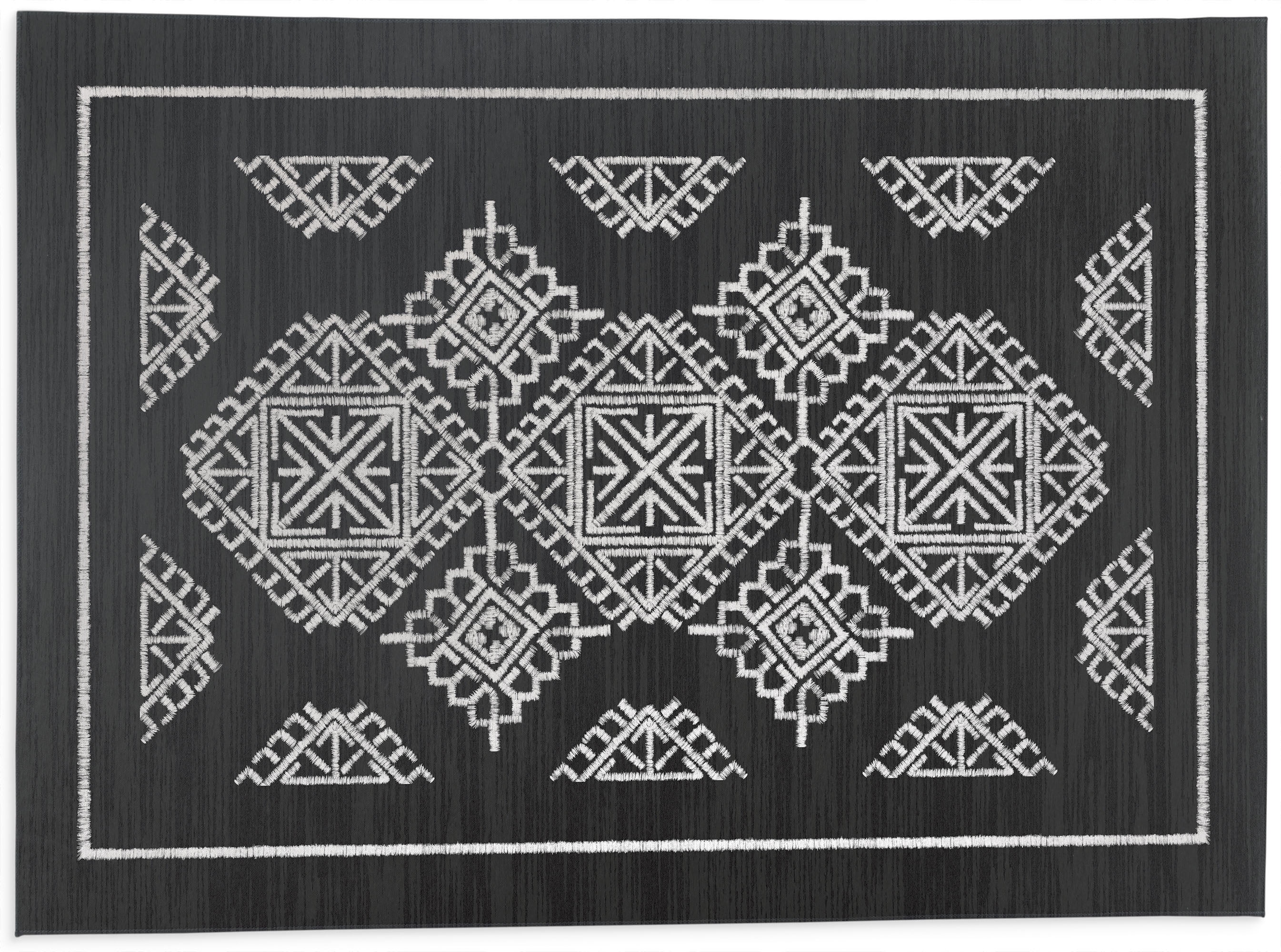 Janie Black Office Mat by Kavka Designs - Walmart.com