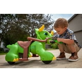Rideamals Dinosaur Ride-On Toy by Kid Trax, powered rechargeable ...