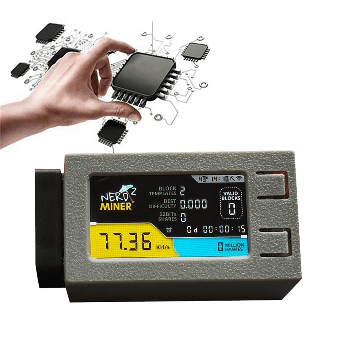 Click here for Unbranded For Nerdminer V2 Pro Miner Hashrate 78k/... prices