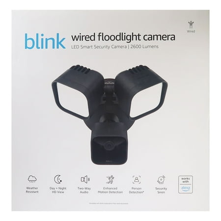Blink Wired Floodlight Camera review: A low-cost security camera that ...