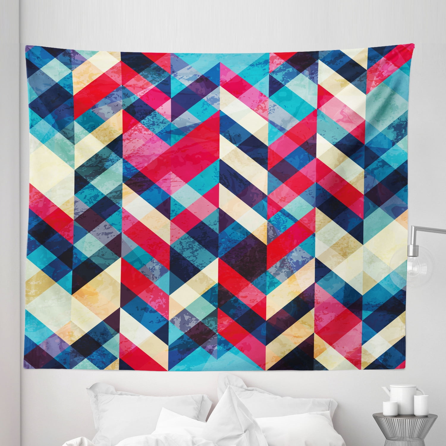 Chevron Tapestry Zigzag Pattern Downward Parallel Lines Hipster