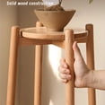 Wooden Plant Display Stand Tall Plant Stand Planter Floor Plant Pot ...