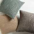 Mark&Day Throw Pillows 20x20 Baars Modern Khaki Down Filled Cushion ...
