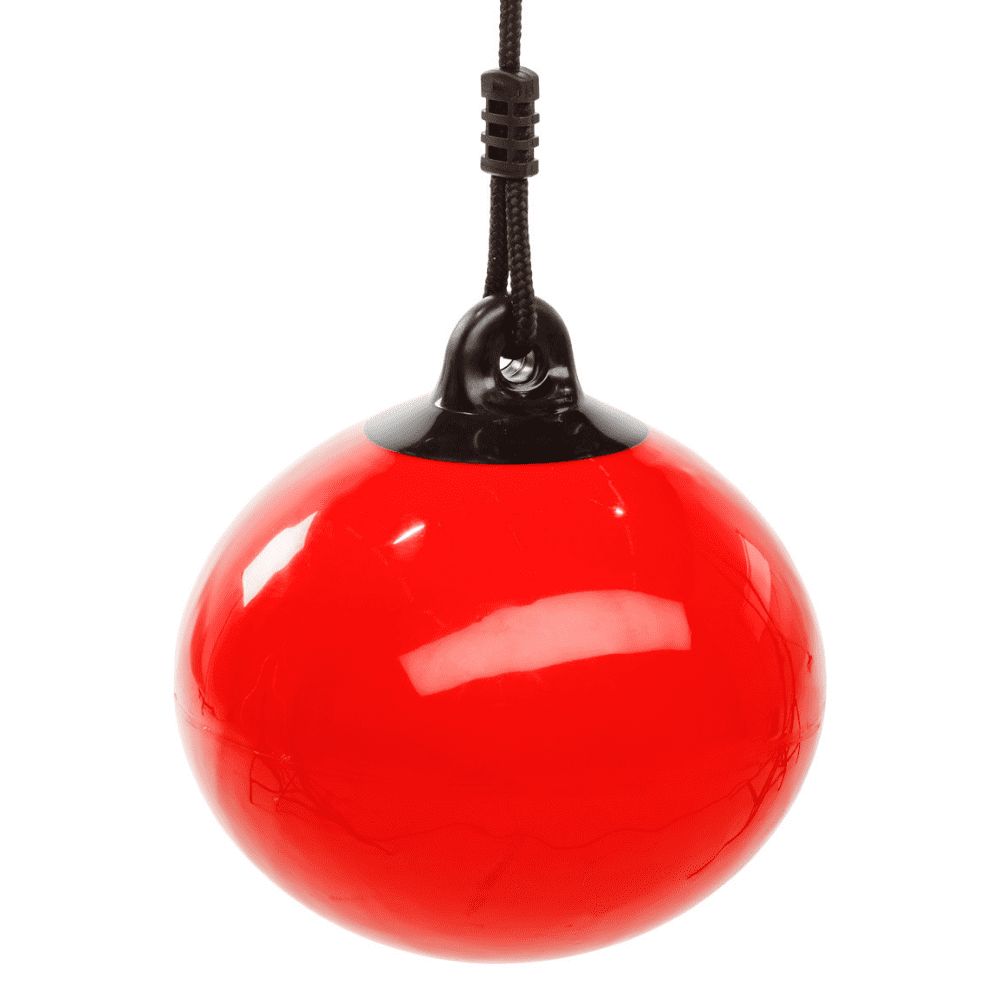 Blue Rabbit Play Kids Buoy Ball Swing with Rope/Chain, Red - Walmart.com