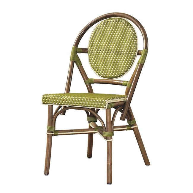 PBA12-GRN-S-2 Paris Bistro Chair - Green, Set of 2 - Walmart.com