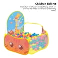 FAGINEY Kids Ball Pool with Basketball Hoop Baby Play Pool Tent Sturdy ...