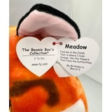 Ty Beanie Boos Plush, MEADOW the Fox, Large 17-inch Stuffed Animal ...