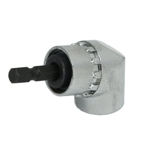Screwdriver Angle Bit, 1/4in Hex Effective Fasten Turn Screwdriver ...