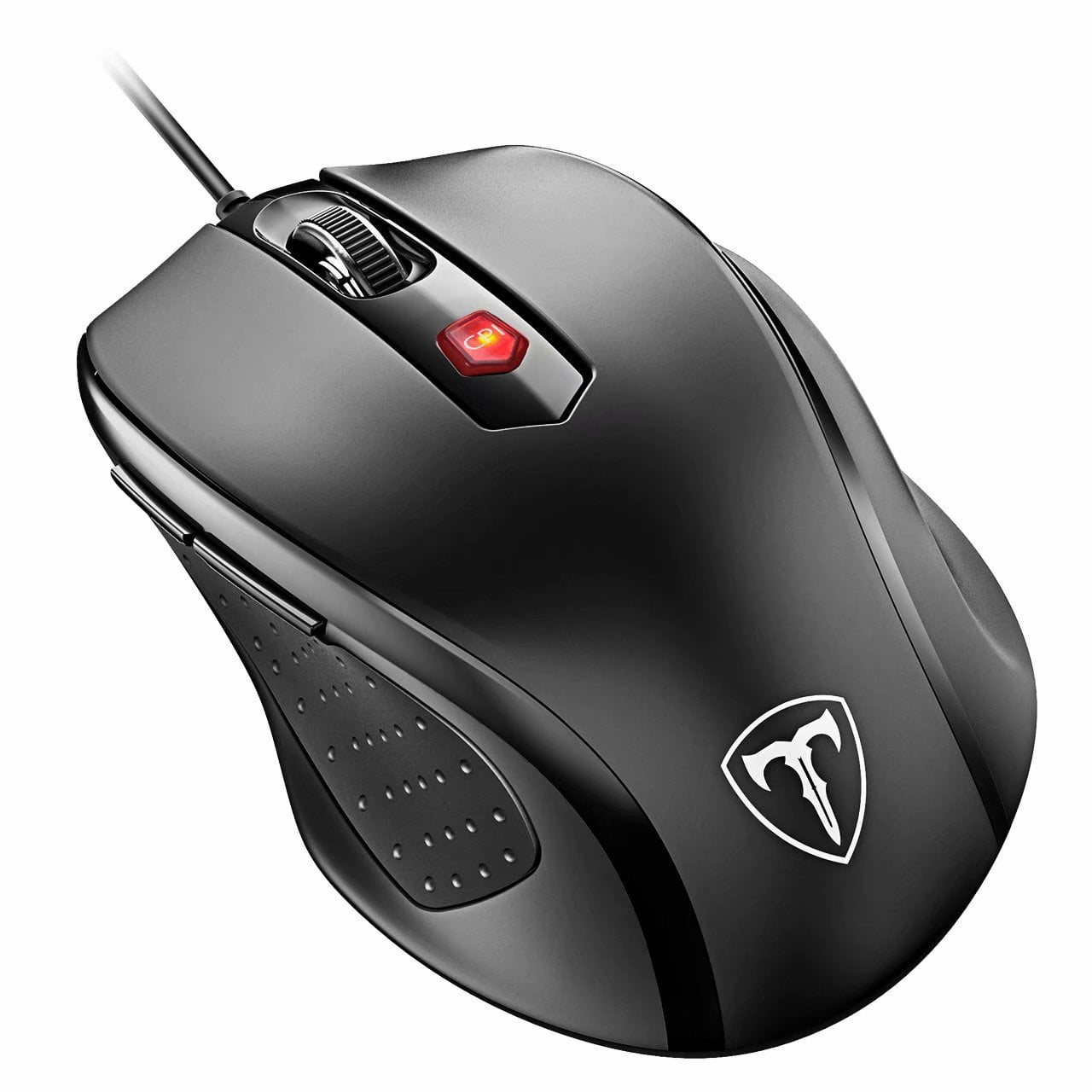VicTsing 3200DPI 6 Button Mouse Ergonomic Design Wired USB Optical