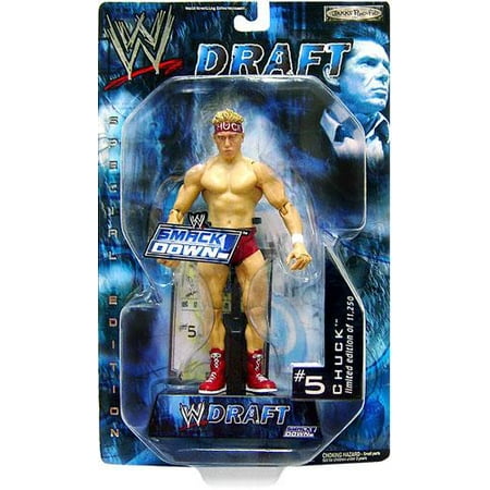 WWE Wrestling Smackdown Draft Chuck Action Figure - Walmart.com