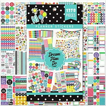 Create 365 Planner Stickers, 5 Sheets - Walmart.com