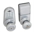 Polished Brass Digital Door Lock Entry Knob with Remote - Walmart.com