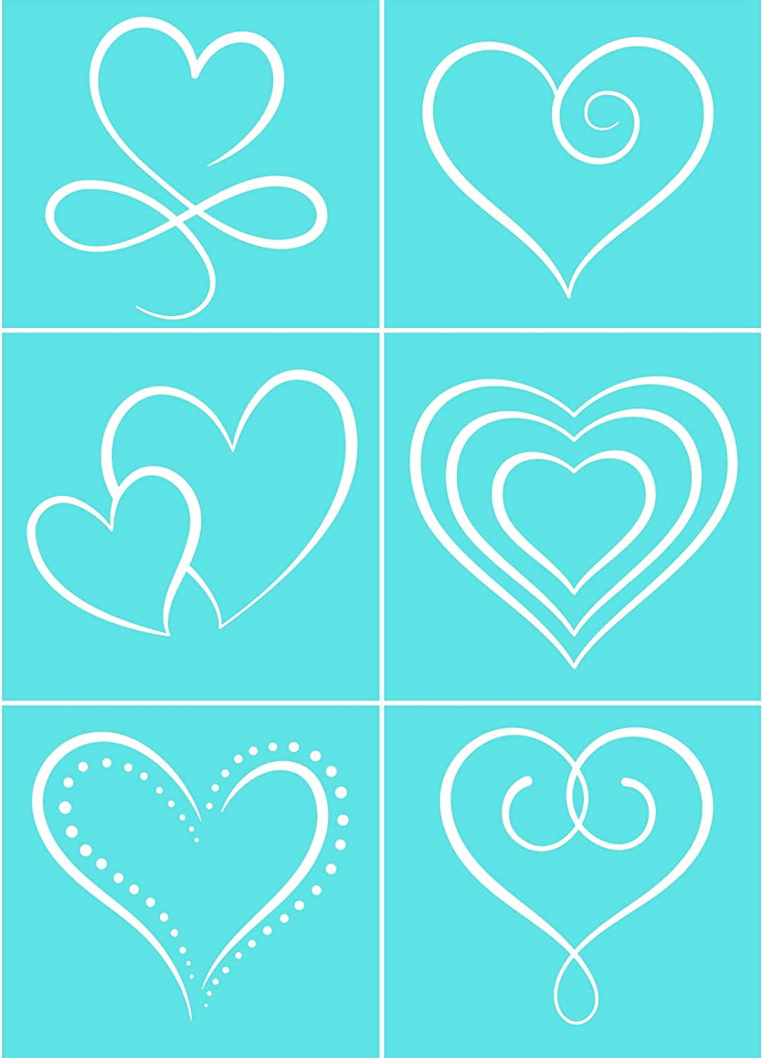 Heart Stencil Patterns