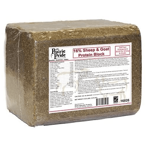 Ridley Sheep and Goat Outdoor Protein Block for Pasture Diets, 33lb ...