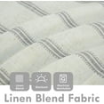 Farmhouse Linen Lined Valance Double Layer Thermal Insulated Room ...