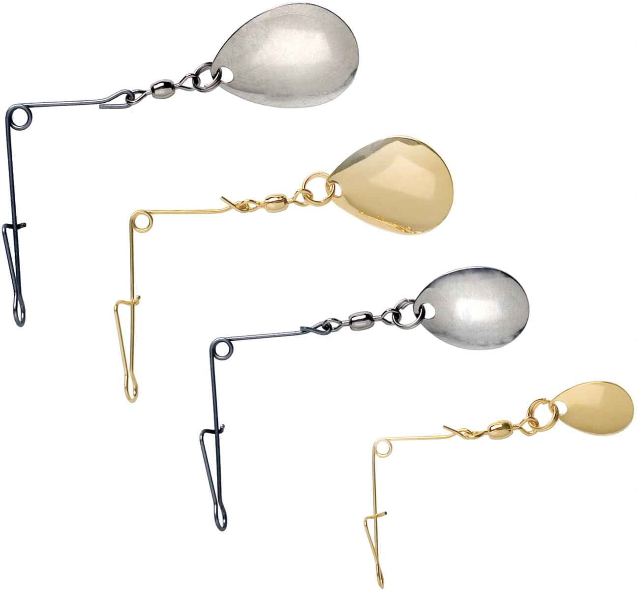 Lindy Jig Spinner Sz 2 Nickel 2 Pack - Walmart.com