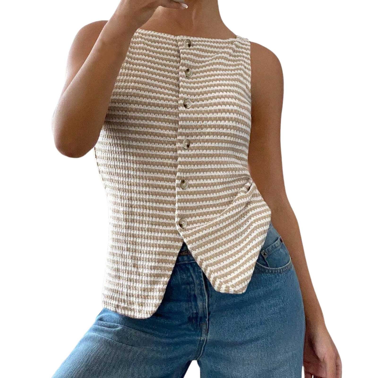 Click here for Lixiuxyad Loose Fit Tank Tops Women Square Collar... prices