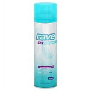 Rave 4X Mega Aerosol Hairspray, 11 oz: Unscented, Firm Style Control ...