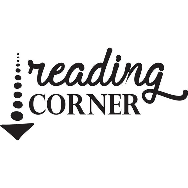 Reading Corner Quote Wall Decal - Great for Library, School, Elemtery ...
