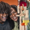 Jenga: Downfall Expansion, Funky Blocks, Family Party Games, Ages 6 ...