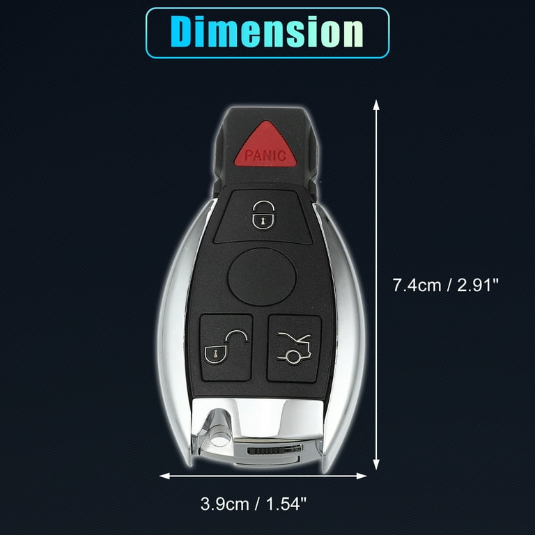 Mercedes benz key fob shell replacement store