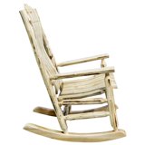 Montana Collection Adult Log Rocker, Ready to Finish - Walmart.com