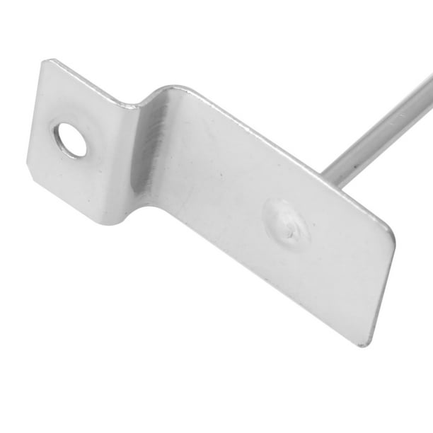 BQLZR 25 PCS 150mm Slatwall Single Hook Pin Shop Display Fitting Prong ...