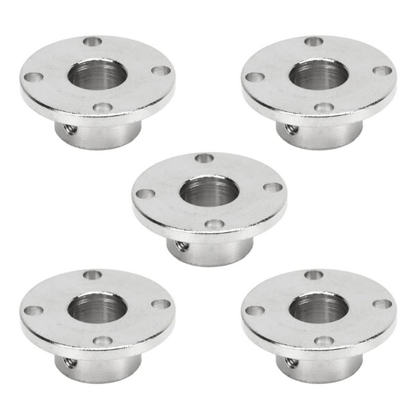 Guide Shaft Coupler, Insulating Steel Flange Coupling Connector Silver ...