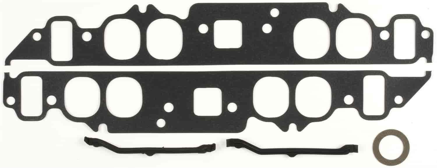 JEGS 210102 Intake Manifold Gaskets Big Block Chevy Oval Port with Open ...