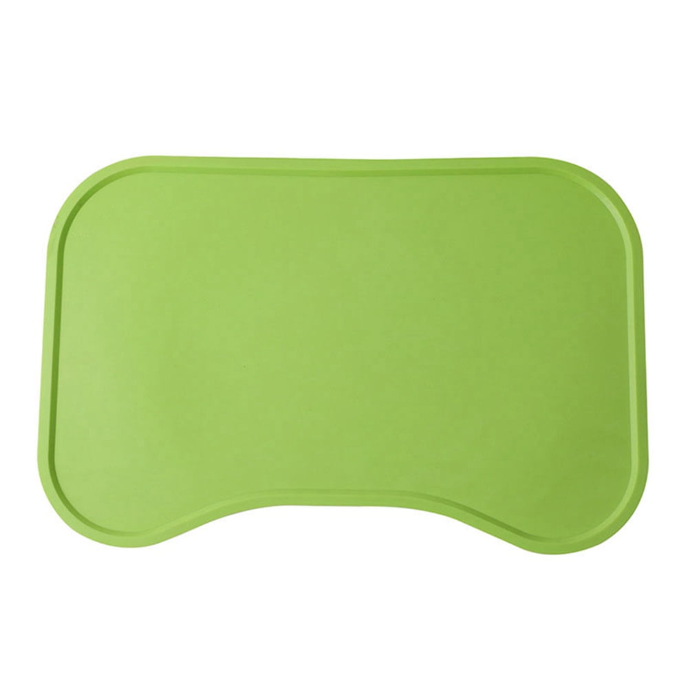 Dog Cat Food Mat, 18" x 12" Silicone Waterproof Pet Bowl Mat for Kitten ...