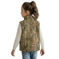 Binienty Duck Camo Vest for Girls 4T Fluffy Fleece Vest Coat Warm ...