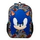 Sonic the Hedgehog Kids’ Backpack Blue Grey - Walmart.com