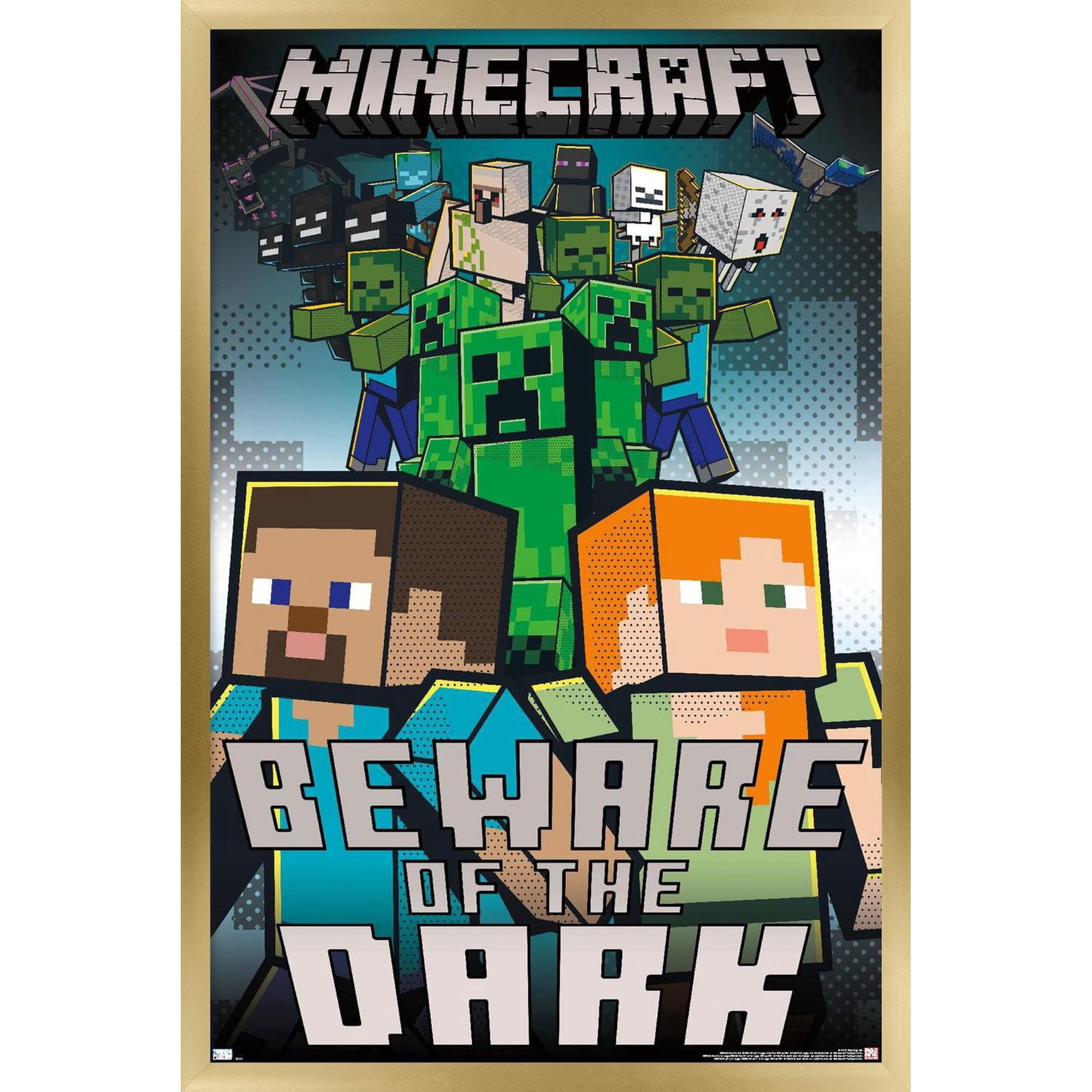 Click here for Trends International Minecraft - Beware Of The Dar... prices
