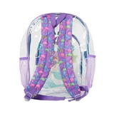 "Disney's Ariel 16"" Transparent Little Mermaid Backpack - Kindergarten ...