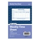 Adams Time Sheets 100/Pad 2 Pads/Pack (ABF 9507ABF) 124495 - Walmart.com