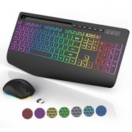Ninja Dragons V1X Premium Metal Gaming Keyboard and Mouse Set - Colored ...