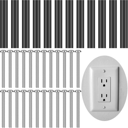 24 Pieces Electrical Outlet Extender Kit Include 12 Pieces Switch and ...