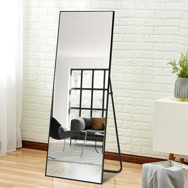 BEAUTYPEAK 71x26 Full Length Floor Mirror for Bedroom, Hanging on Wall ...