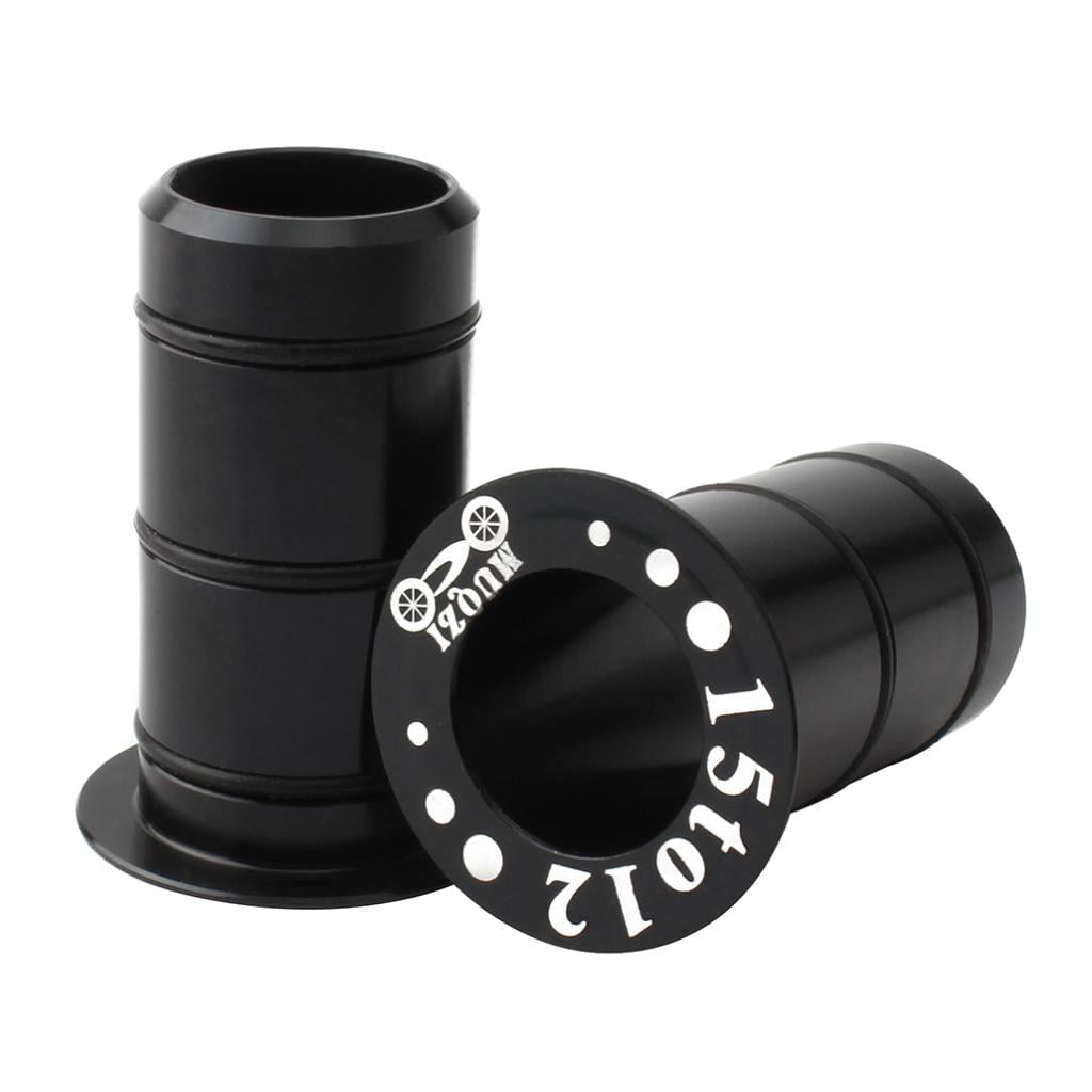 Bike Front Hub Shaft Conversion Seat Adapter Resizing Bushing , Black ...