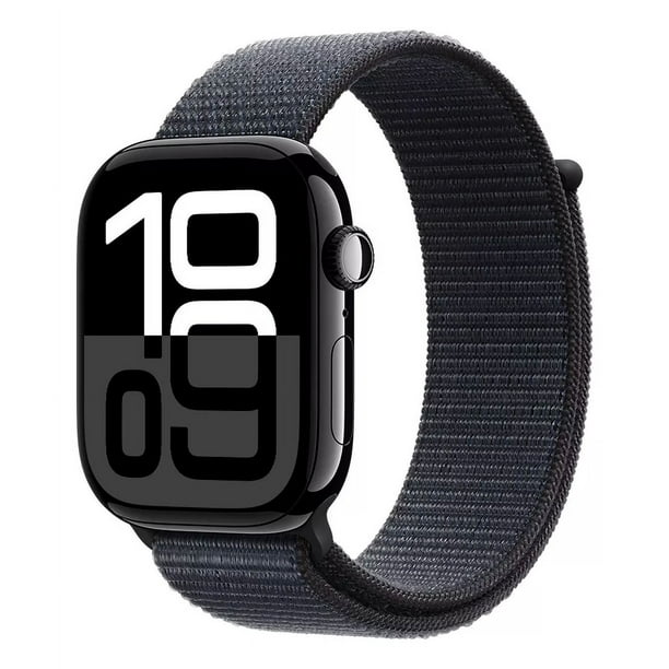 Apple Watch Series 10 GPS • Caja de aluminio negro azabache de 46 mm ...