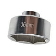 36mm 6-Point Socket Wrench Tool Heavy Duty 3/8"Drive Oil Filter Cap ...