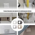 100x100mm Decorative Air Conditioning Pipe Cover Air Conditioning Port ...