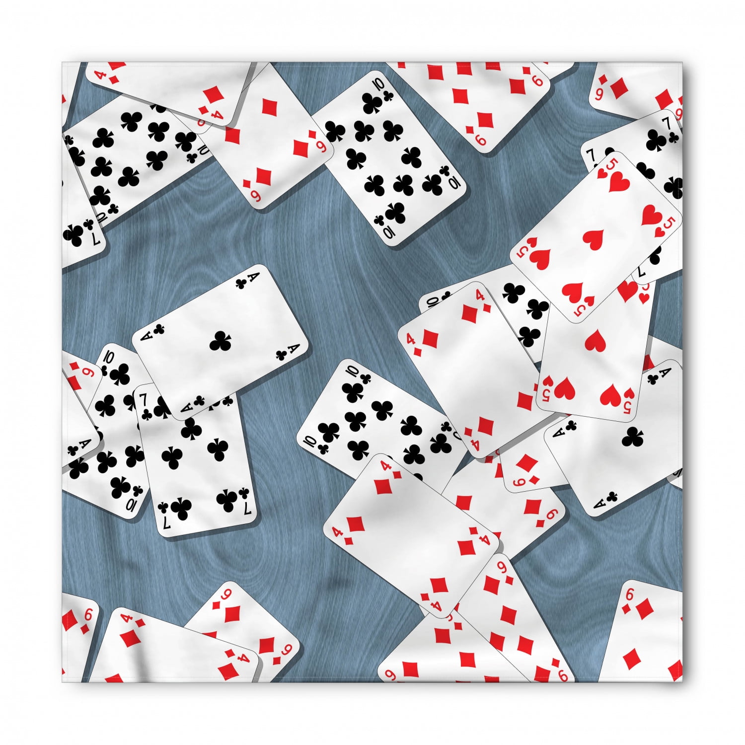 Casino Bandana, Playing Cards, Unisex Head and Neck Tie, by Ambesonne ...