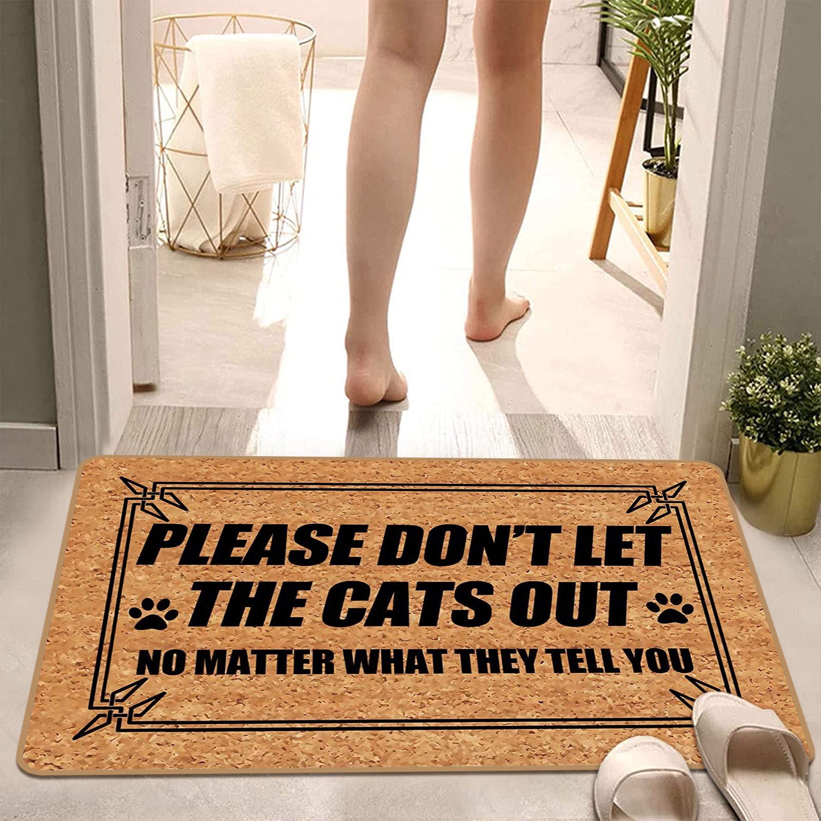Click here for Uhgeax Fun Letter Printed Door Mats Antis Slip Ant... prices
