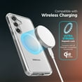 Encased Clear Case Designed for Samsung Galaxy S25 (2025) Magnetic Slim Cover, Compatible with ...