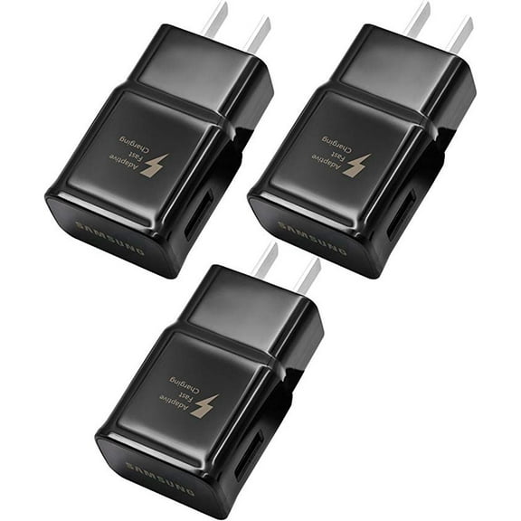 Samsung Genuine Adaptive Fast Charging Travel Charger, Wall Adapter, 2 ...