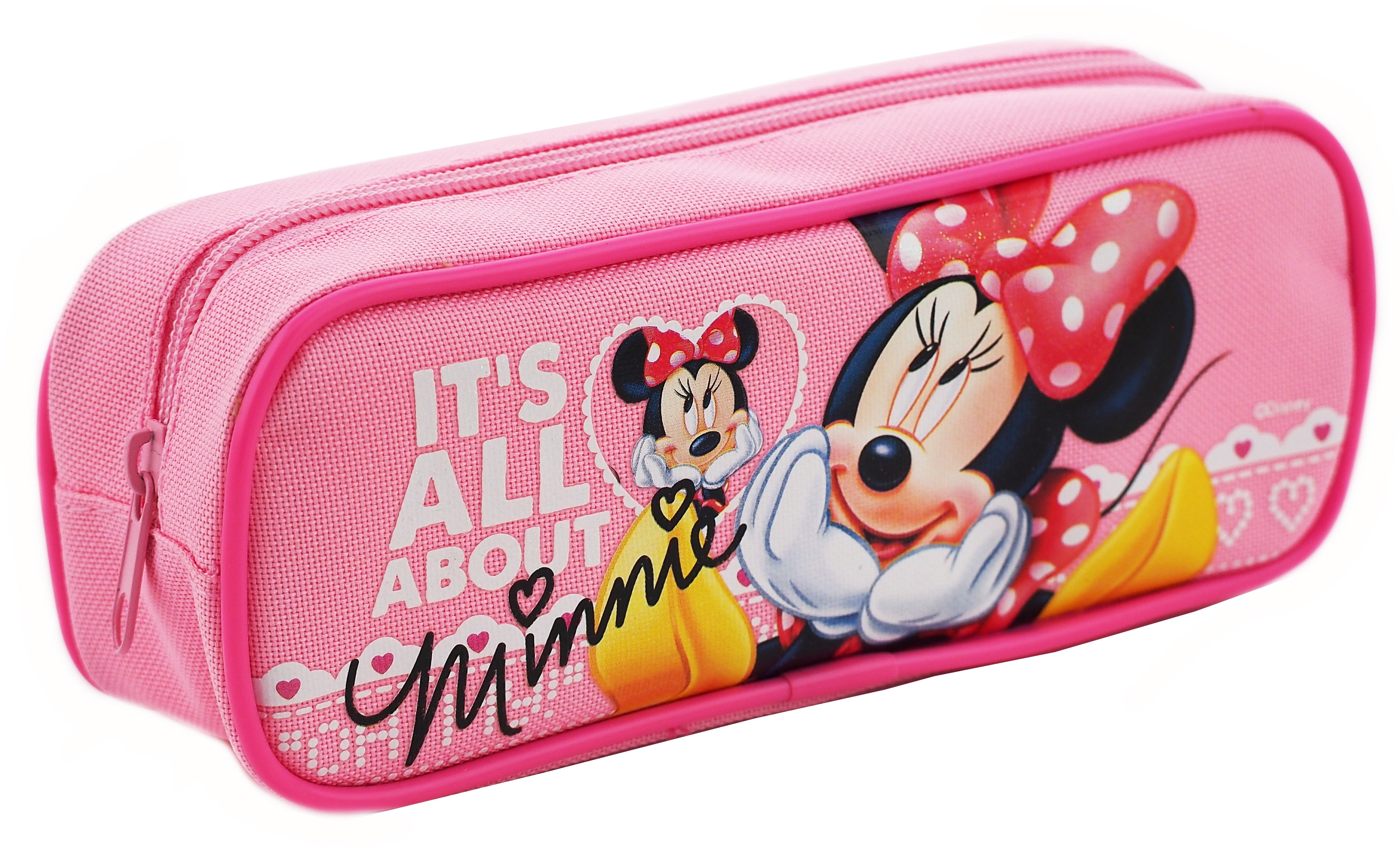 Minnie Mouse " It's All About Minnie " Character Single Zipper Pink ...
